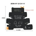 BETOR Ultra-thin relay module module spring type thin chip 41F-1Z-C4-1 ...