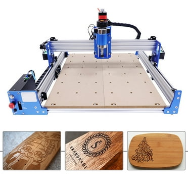 FoxAlien CNC Router Machine Vasto, 3-Axis Linear Rails and Bearings ...