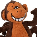 Multipet Deedle Dude Musical Interactive Plush Monkey Dog Toy - Walmart.com