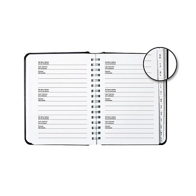 LOG BOOK- INTERNET PASSWORD 5.75X4.25 BLACK-BILINGUAL | Walmart Canada