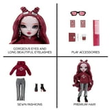 Rainbow High Shadow High Scarlett Red Fashion Doll, Fashionable Outfit ...