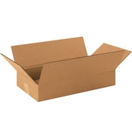 The Packaging Wholesalers Corrugated Boxes 5" x 5" x 4" Kraft 25/Bundle ...