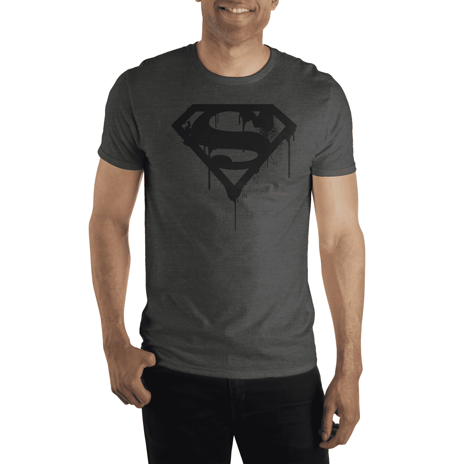 Click here for Bioworld Dc Comics Superman S Logo Graffiti Grey T... prices