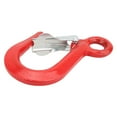 5000Lbs Lifting Hook with Latch Alloy Steel Crane Hoist Rigging Hook ...