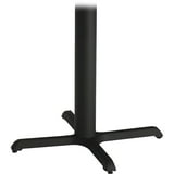 Mayline Bistro Breakroom Tables Black X-Shaped Base - Walmart.com