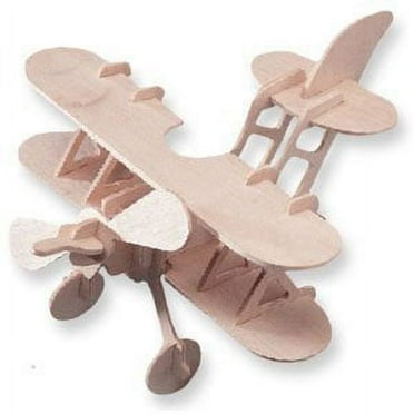 Puzzled Train 3D Puzzle Wood Craft Construction Kit - Walmart.com