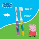 Equate Kids Peppa Pig Manual Toothbrushes with Soft Bristles, 2 Pack ...