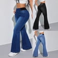 2026 New European and American Style Women's High Waist Partial Elastic ...