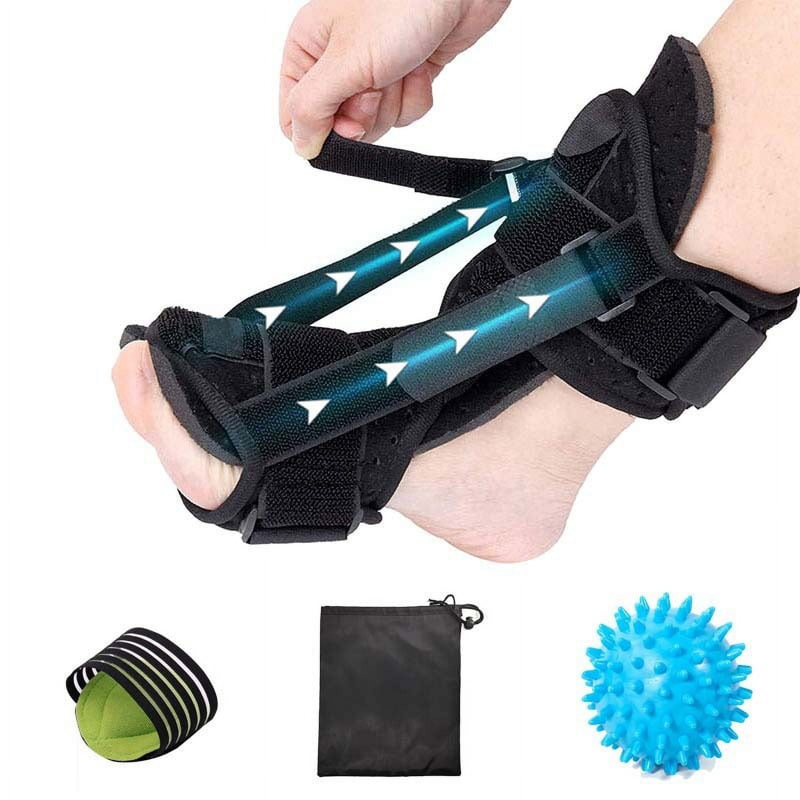 Férula nocturna para fascitis plantar, férula nocturna ajustable para alivio de la fascitis ...