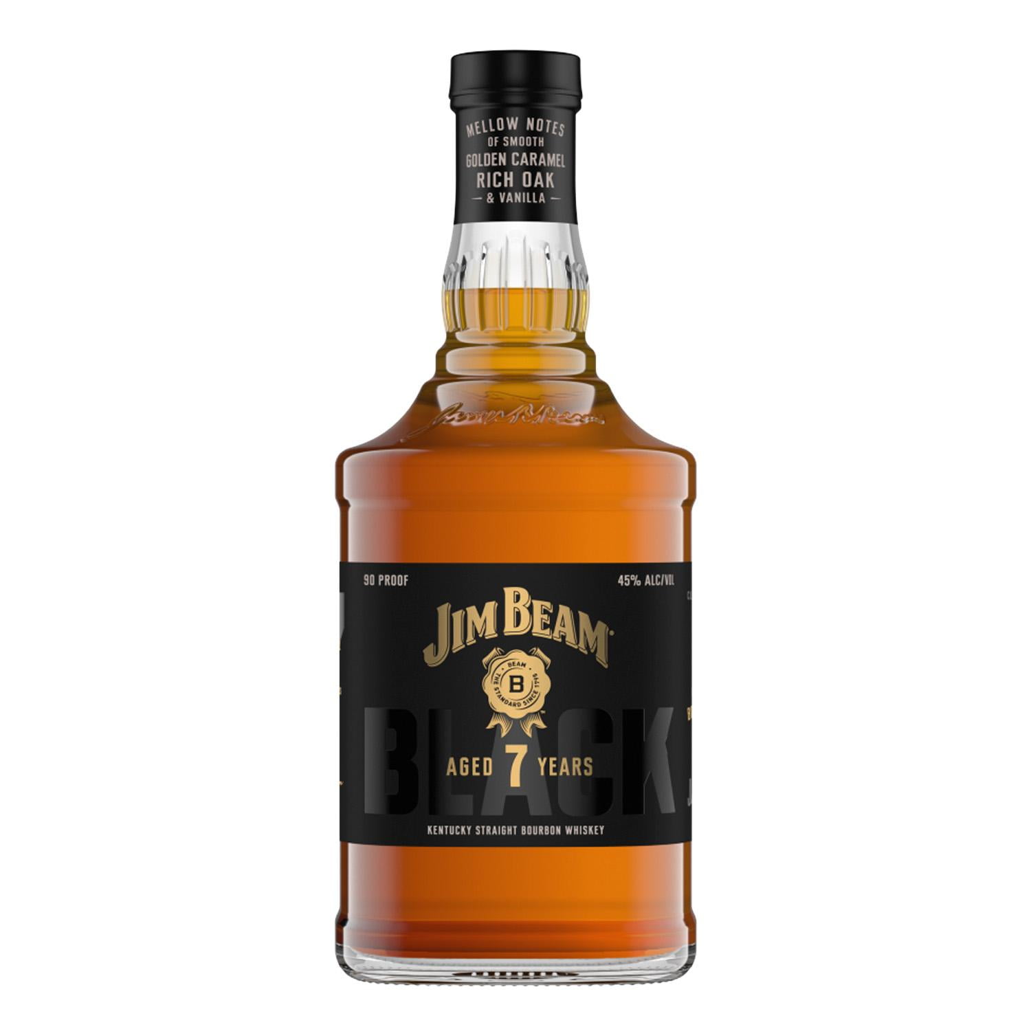 Pack de 12 Whisky Jim Beam Black 7 años 750 ml | Bodega Aurrera en línea