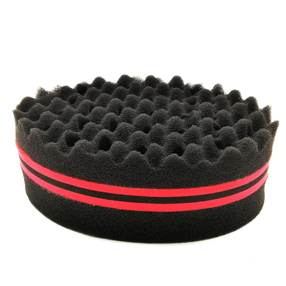 Kxuhivc 2 Pcs Barber Hair Brush Sponge for Dreads, Locking Twist, Afro ...