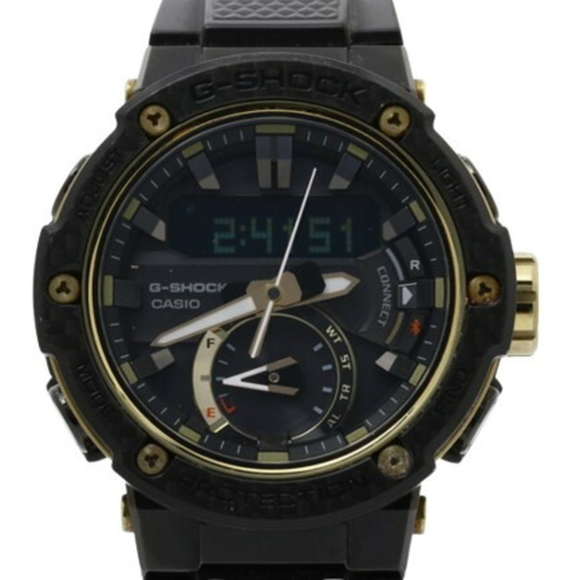 Pre-Owned CASIO G-SHOCK G-STEEL GST-B200X-1A9JF Men's Watch, Black ...