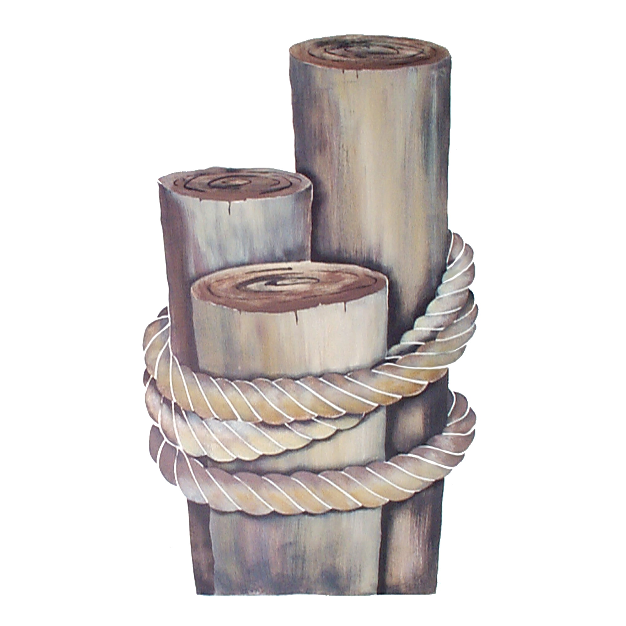 Dock Pilings Wall Stencil by DeeSigns - Walmart.com