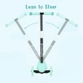 Kids Kick Scooter - Adjustable Height - Light Up Wheels - Walmart.com
