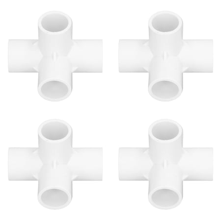 Way Pipe Connector,10PCS PVC Plastic Pipe PVC Pipe Corner Fittings ...