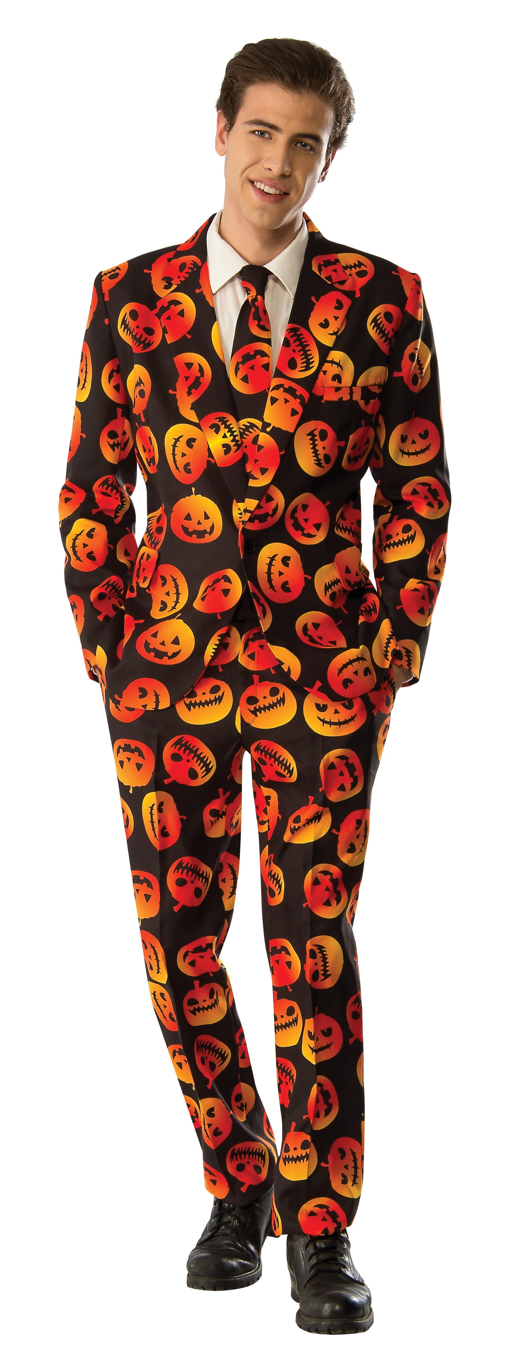 Rubie's Mens Adult Pumpkin Tuxedo Costume (Large, Pumpkin Tux ...