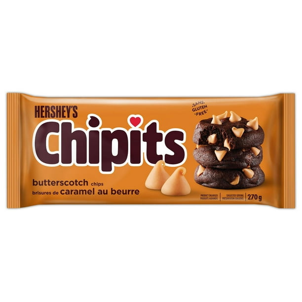 HERSHEY'S CHIPITS Butterscotch Baking Chips, 270g - Walmart.ca