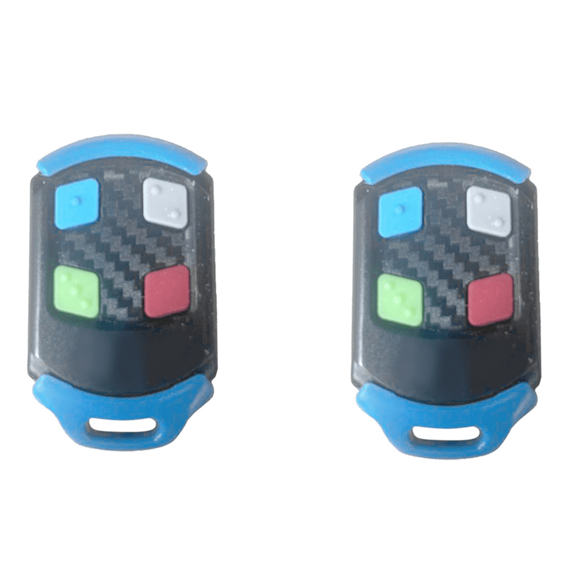 2X Control Remoto Eléctrico de 4 Botones para Abridor de Portones D2 D5 ...