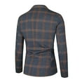 fvwitlyh Blazer for Men Charcoal Suit Slim Mens Casual Sport Slim Fit ...