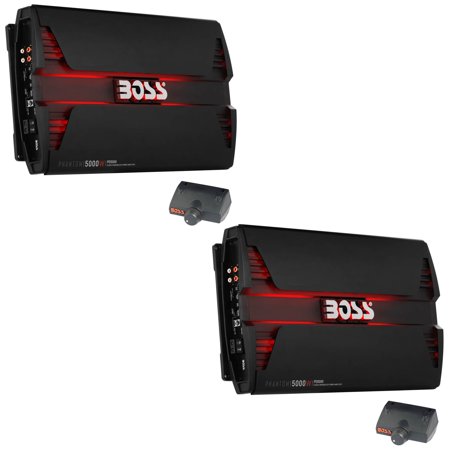 Boss Audio PD5000 5000W Mono D Car Audio Amplifier Power Amp w/ Remote ...