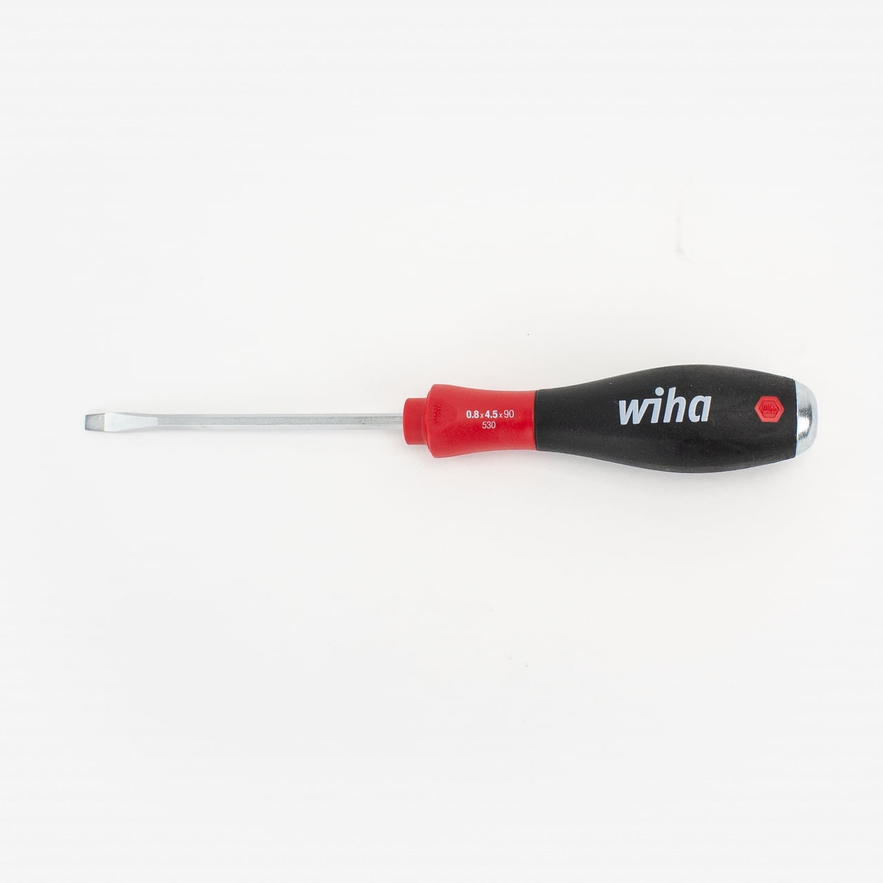 Wiha 53015 4.5 x 90mm SoftFinish Extra Heavy Duty Slotted Screwdriver ...