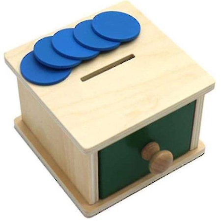Montessori Infant Coin Box Preschool Learning Montessori Toys For ...
