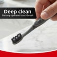 Colgate 360 Vibrate Charcoal Battery Operated Toothbrush, Soft Sonic ...