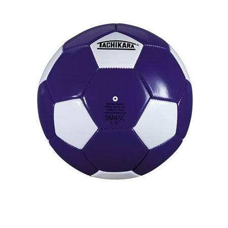 Soccer Ball by Tachikara - Size 4, Purple/White - Walmart.com