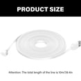 Waterproof Indoor Outdoor Charging Cable Flat Charging Cable Right ...
