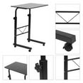 Ktaxon Movable Side Table with Adjustable Height, Rolling Computer Desk ...