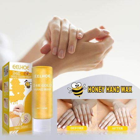 24k Gold Hand Mask Honey Hand Wax Hand Mask Peel Off Hand Wax ...