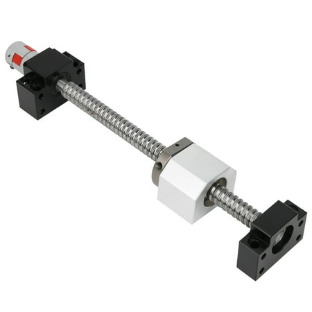 1204 Ball Screw, With Nut Holder Coupling Bearing Steel Ball Screw, BK ...