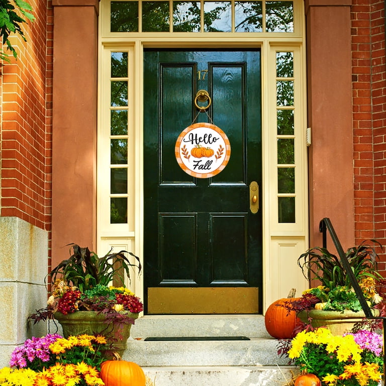 Harvest Door Decorations