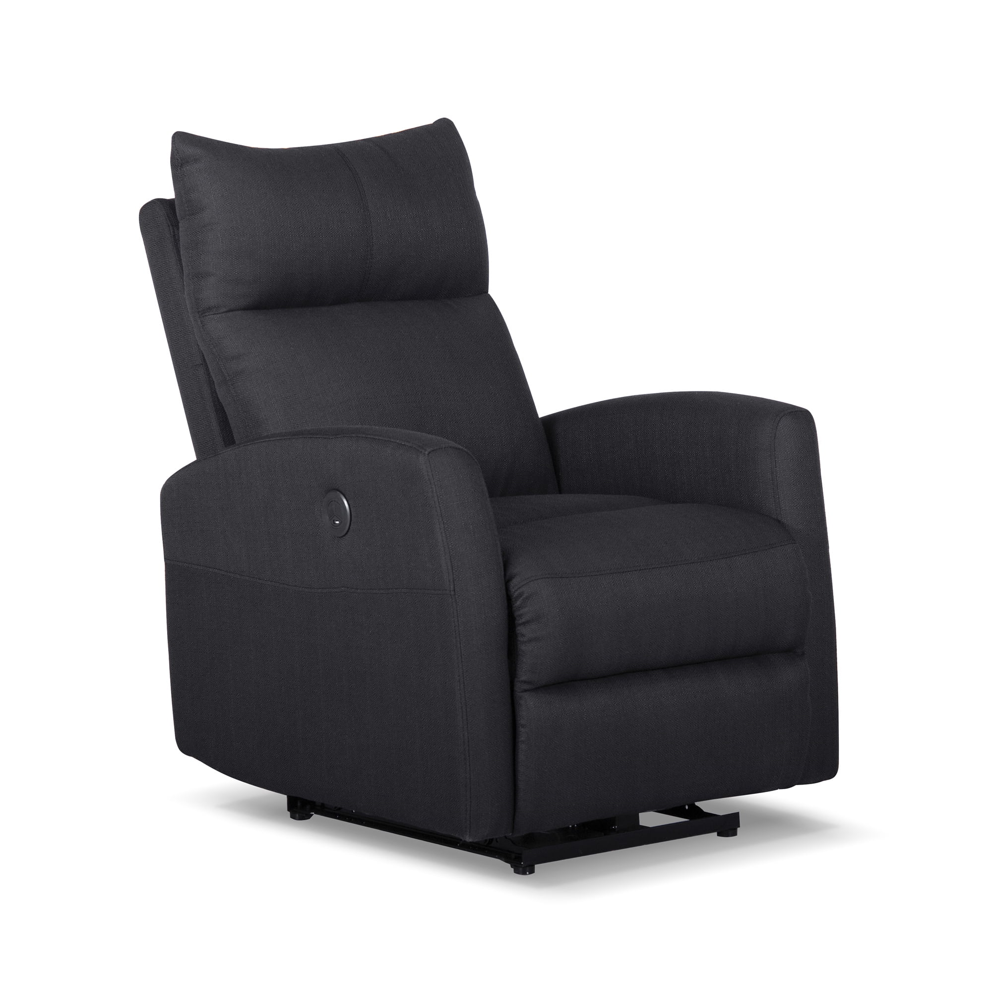 Cfowner Electric Power Recliner Chair, Breathable Fabric Home Theater ...