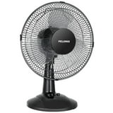 Pelonis 12" 3-Speed Oscillating Table Fan, FT30-8MBB, Black - Walmart.com