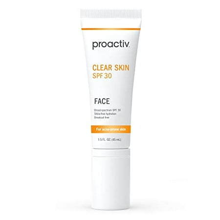 Proactiv Clear Skin Face Sunscreen Moisturizer With SPF 30 - Hydrating SPF Lotion And Sensitive ...