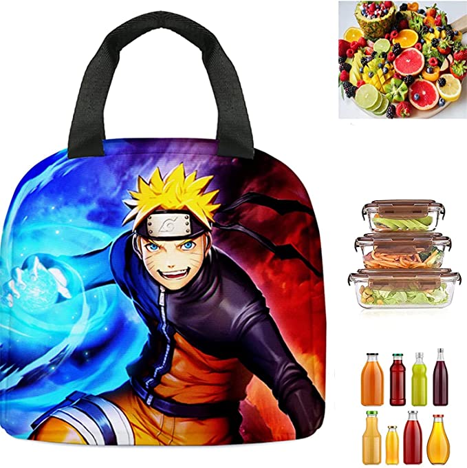 Naruto Isolated Lunch Box School Picnic Lunch Box - Walmart.com