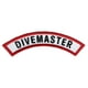 Divemaster Scuba Certification Chevron Embroidered Iron-On Patch ...