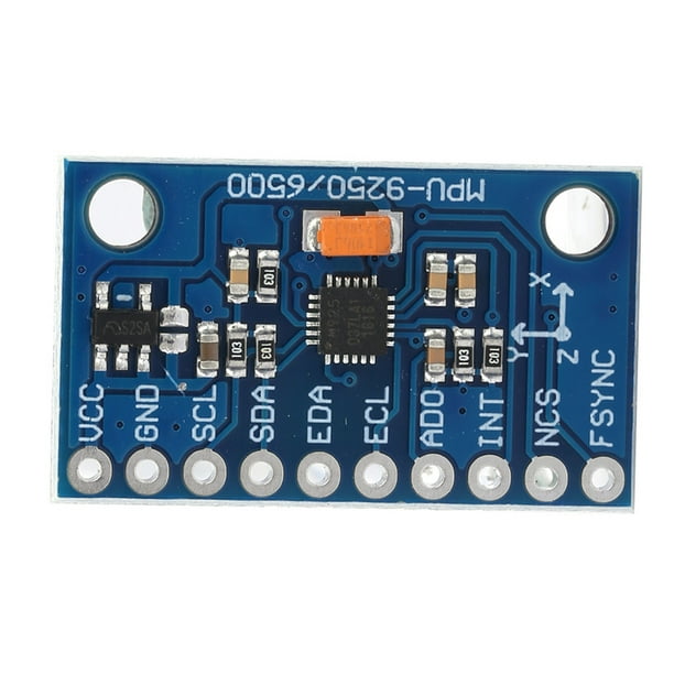 Módulo de giroscopio ANGGREK MPU-9250 GY-9250 9 ejes 16 bits sensor de aceleración | Bodega ...