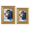 Mainstays 4x6 Gold Beaded Photo Frame with Glass Texture - Walmart.com