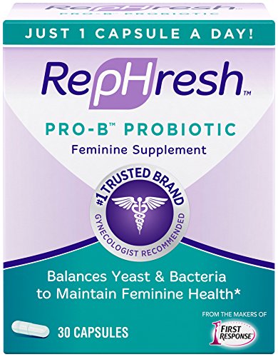 2 Pack - Rephresh Pro B Probiotic Feminine Supplement 30 Capsules - 1 ...