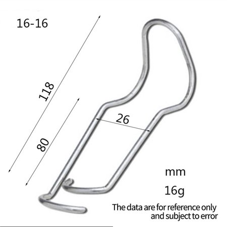 10 Pieces Pipe Support Fixing Steel Pressing Spring Wire Clamp DIY ...