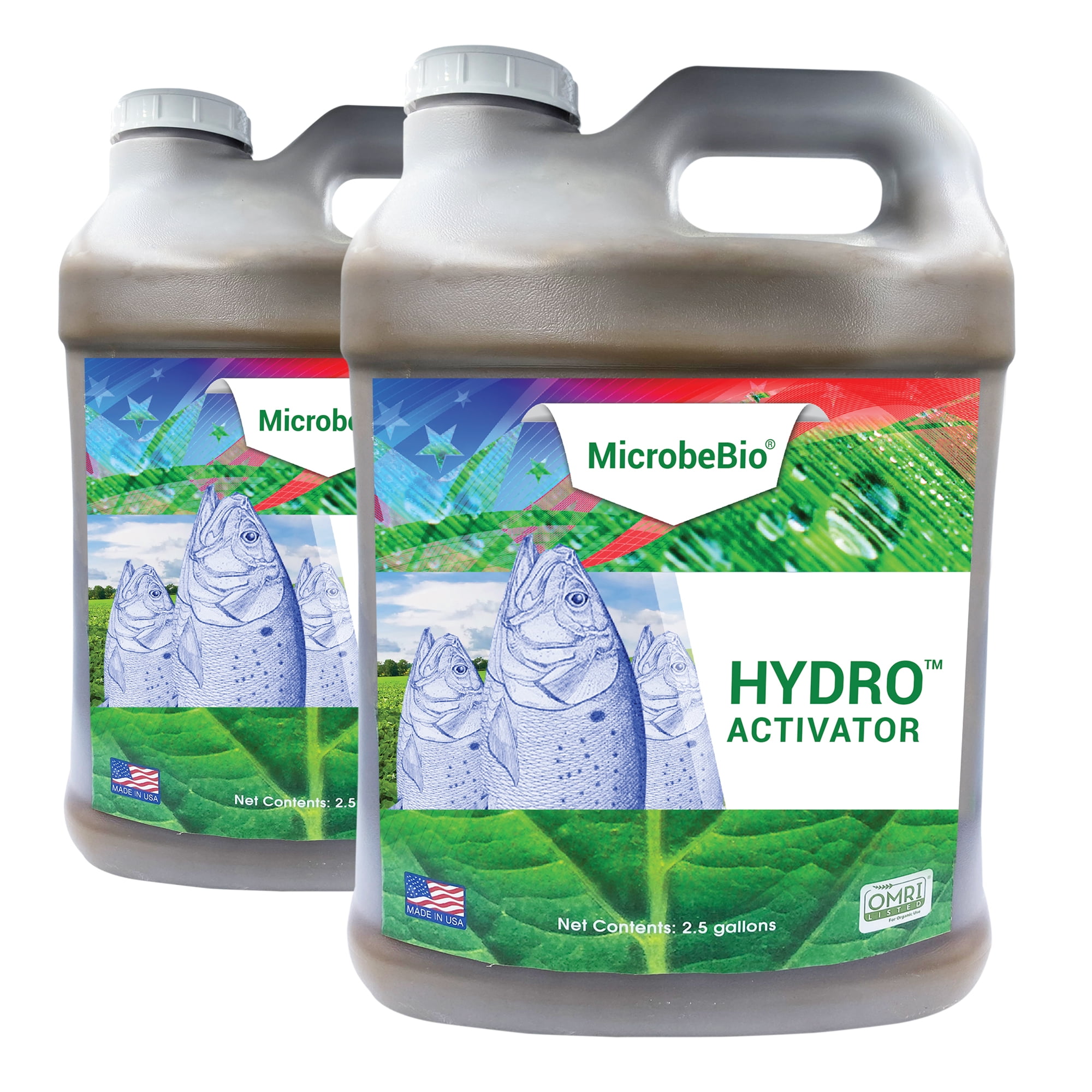 Organic Hydrolyzed Fish and Seaweed Blend 5 Gallon Case - MicrobeBio ...