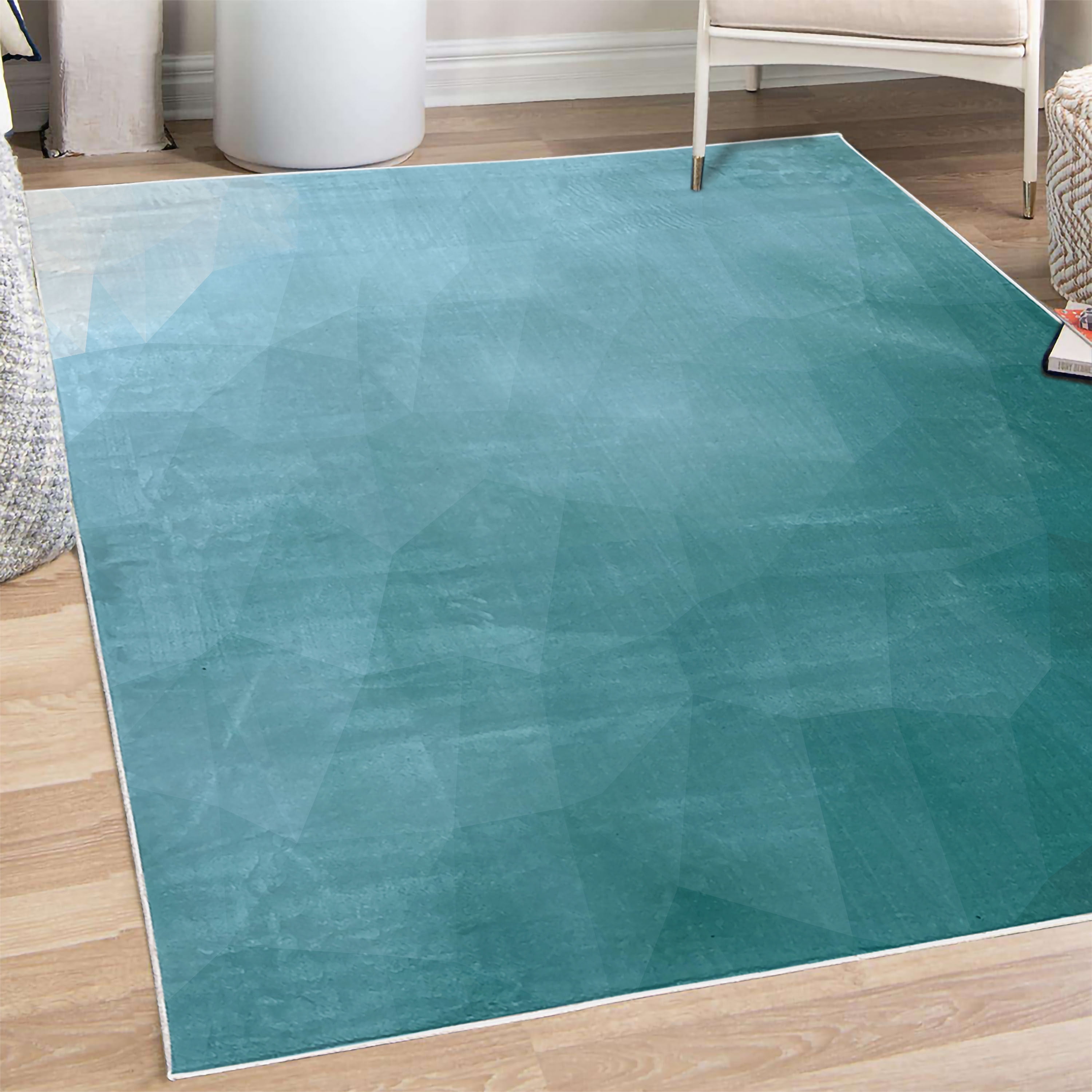 Modern Decorative Rug, Abstract Various Shades of Gradient Toned with ...