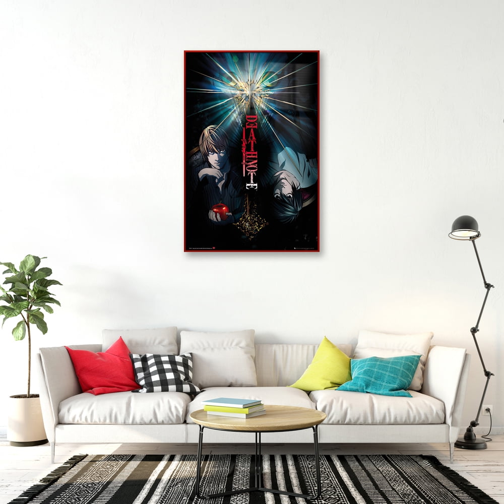 Buy Death Note - Framed Manga / Anime TV Show Poster (Duo - Light Vs. L ...