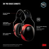 3M Pro-Grade Noise-Reducing Earmuff, NRR 30 dB, Lightweight and ...