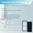 "Nispira AER1 Replacement Filter for Holmes Air Purifiers, 4 HEPA and 4 ...