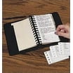 Skymall 100-Page Loose-Leaf Desktop Address Book Refills with Spiral ...