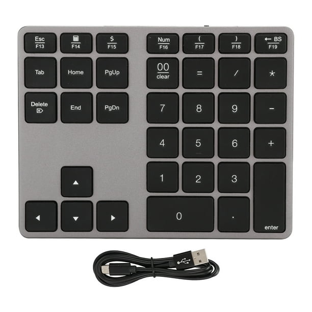 Ultra-thin Numeric Keypad, External Universal Dual System Settings ...