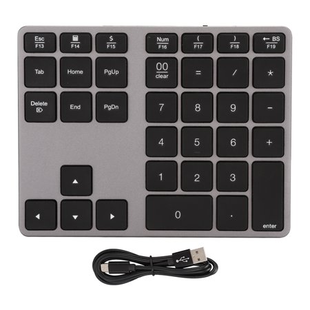 Ultra-thin Numeric Keypad, External Universal Dual System Settings ...